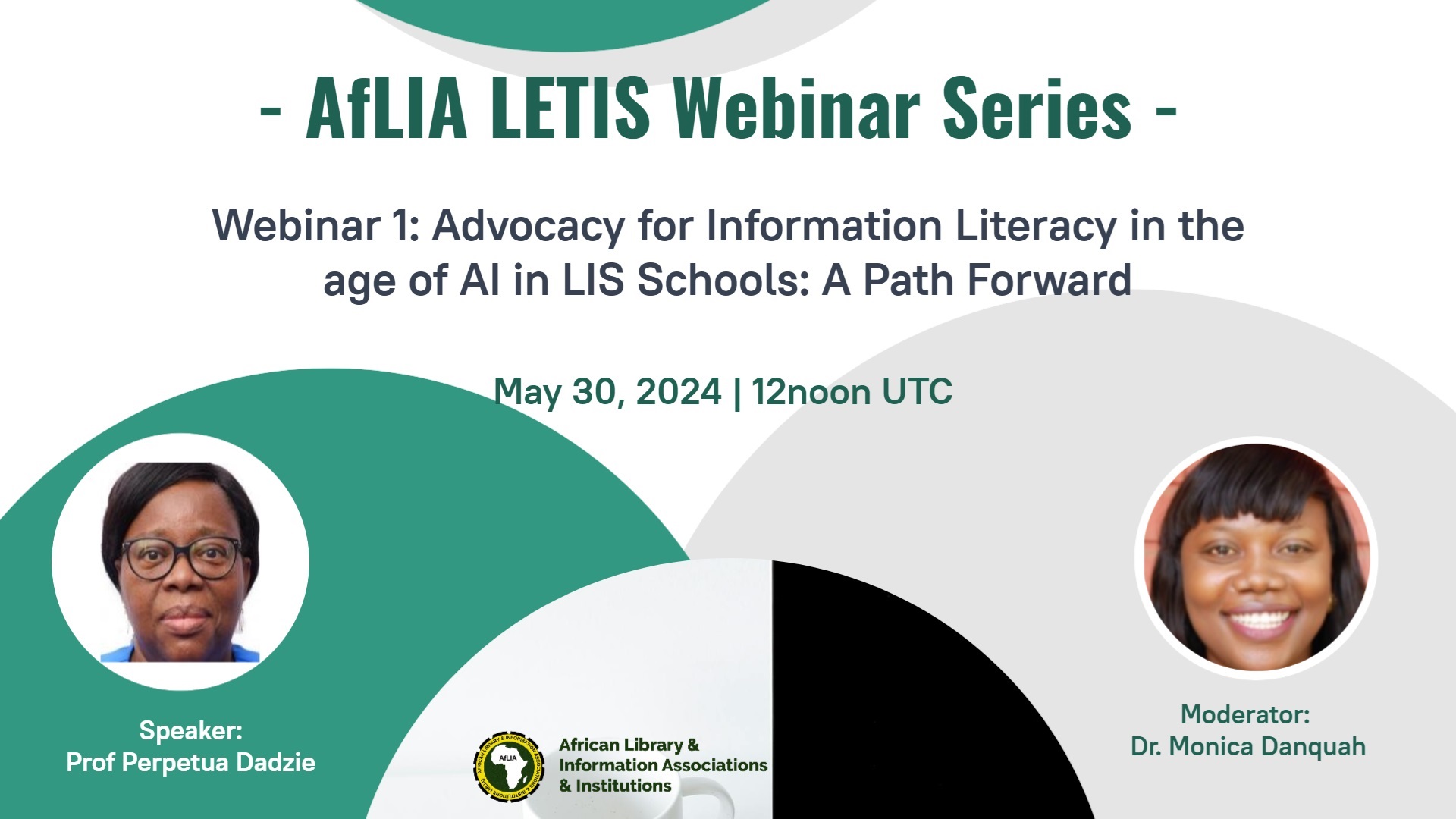 Webinar: Advocacy for Information Literacy in the age of AI in LIS Schools: A Path Forward ...