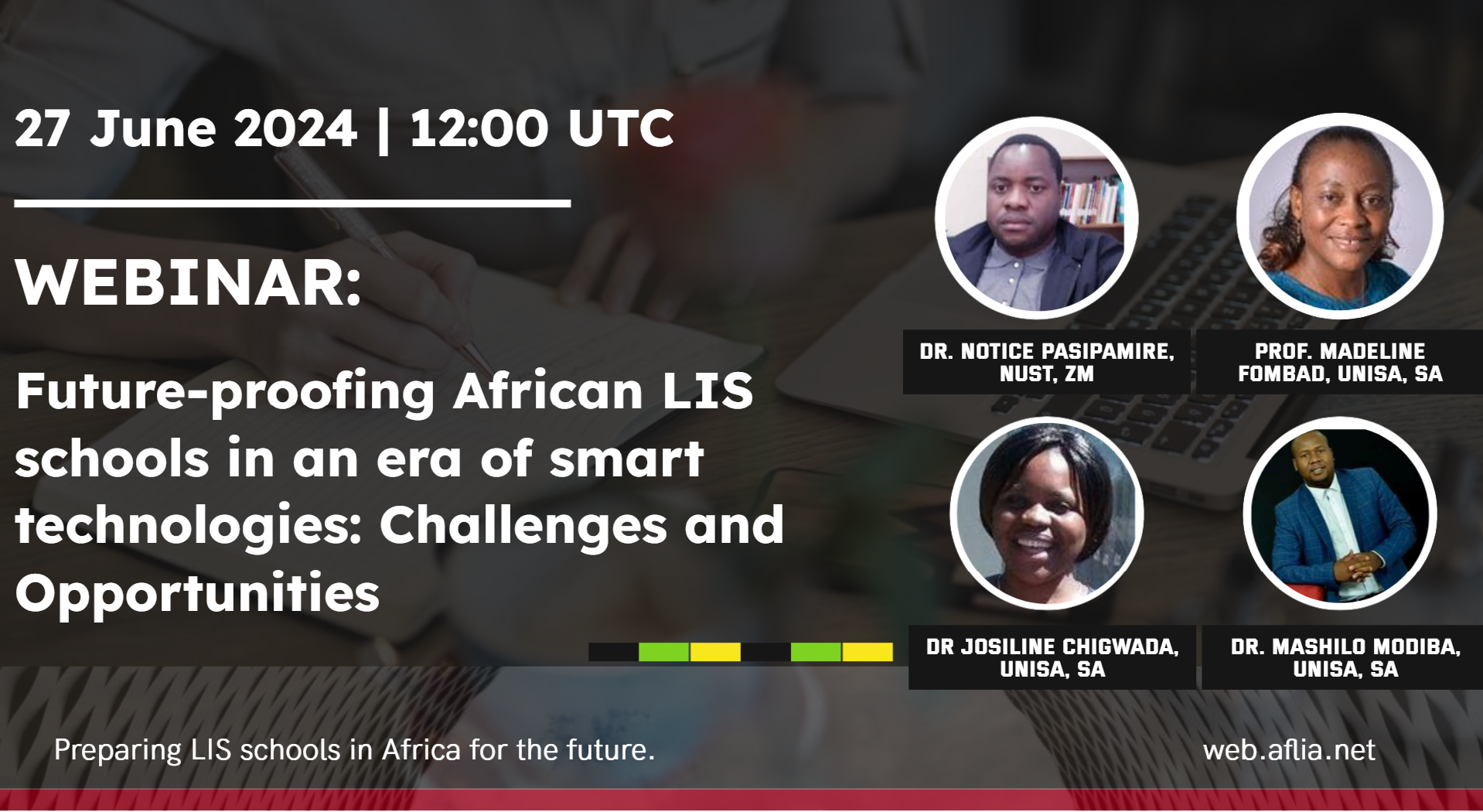Webinar: Future-proofing African LIS schools in an era of smart technologies: Challenges and ...